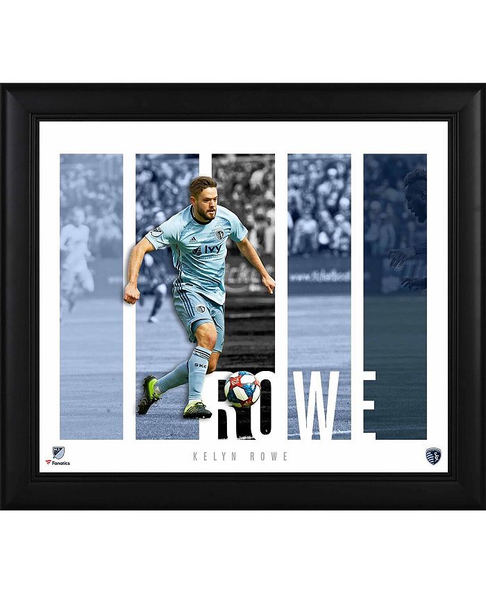 Fanatics Authentic Kelyn Rowe Sporting Kansas City Framed 15" x 17 ...