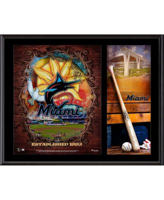 Fanatics Authentic Miami Marlins 12'' x 15'' Sublimated Team Logo ...