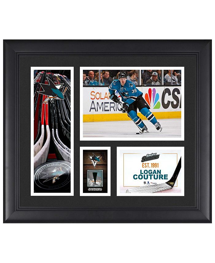 Fanatics Authentic Logan Couture San Jose Sharks Framed 15" x 17 ...