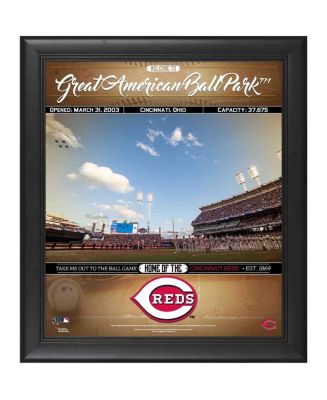 Cincinnati Reds Framed 15" x 17" Welcome to the Ballpark Collage - Macy's