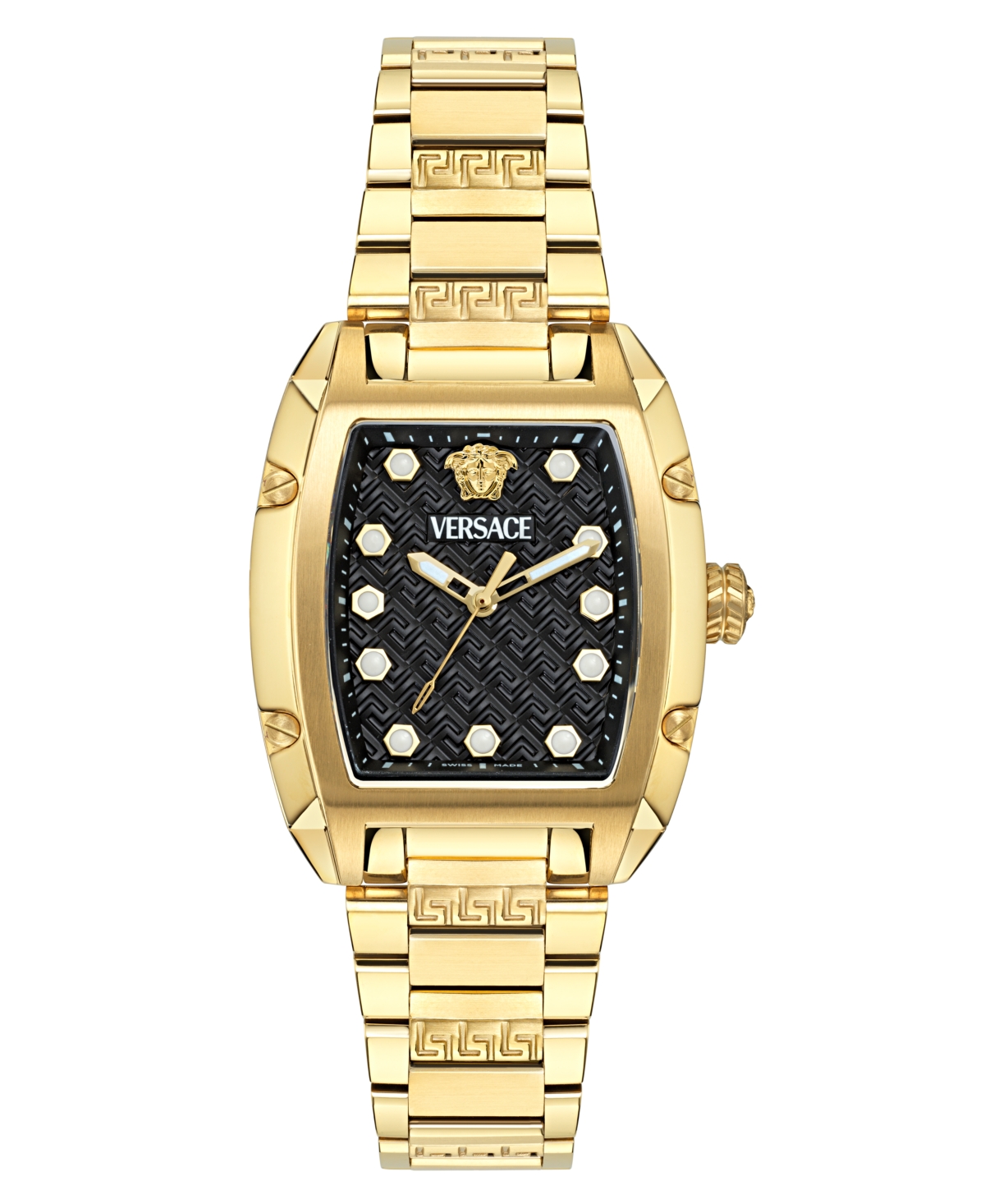 Click here for Versace Womens Swiss Gold Ion-Plated Stainless Ste... prices