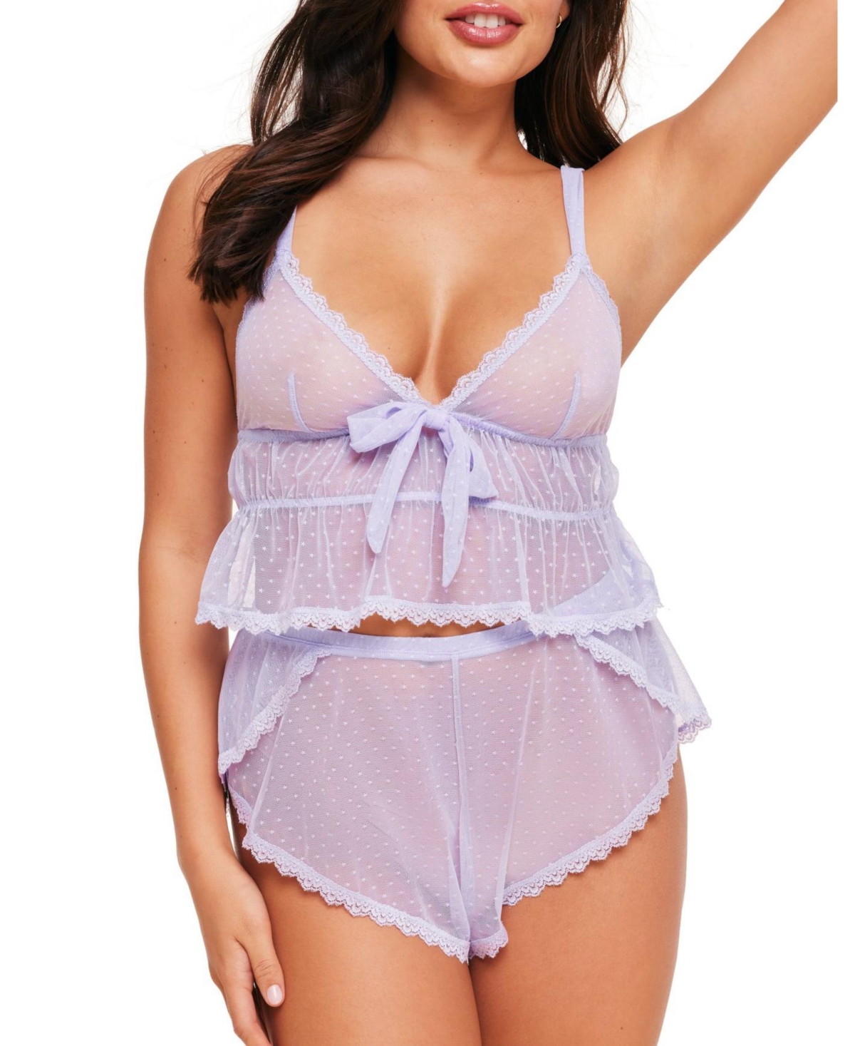 Click here for Adore Me Womens Betty Cami & Shorts Set Lingerie -... prices