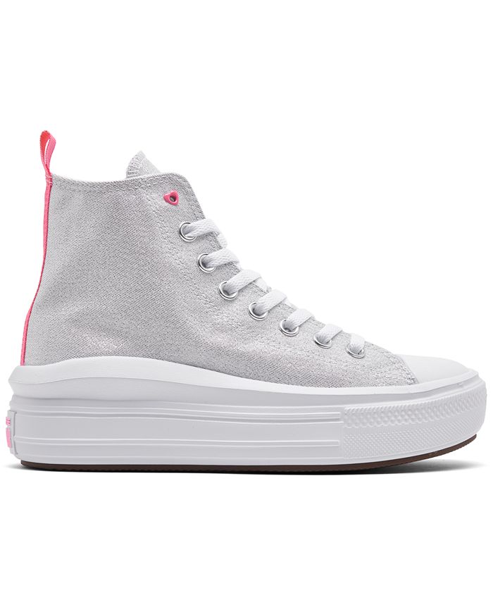 Converse Big Girls Chuck Taylor All Star Move Sparkle Platform High Top ...