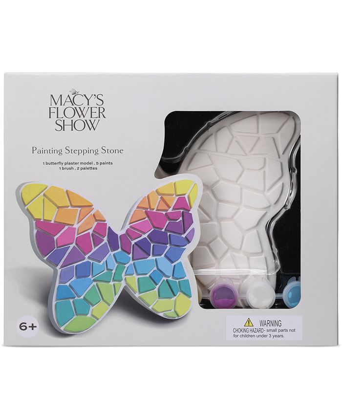 Macy's Flower Show Kid's Stepping Stone Paint Kit, Created for Macy's ...