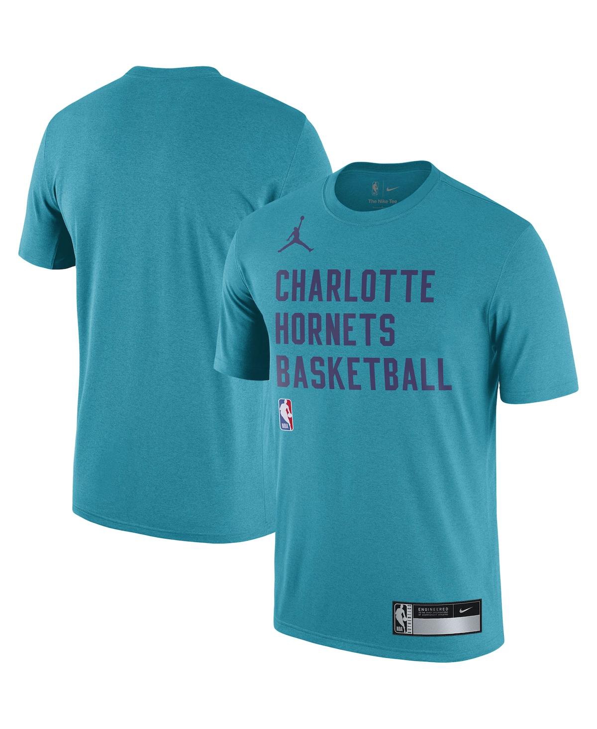 Click here for Mens Jordan Teal Charlotte Hornets 2023/24 Sidelin... prices