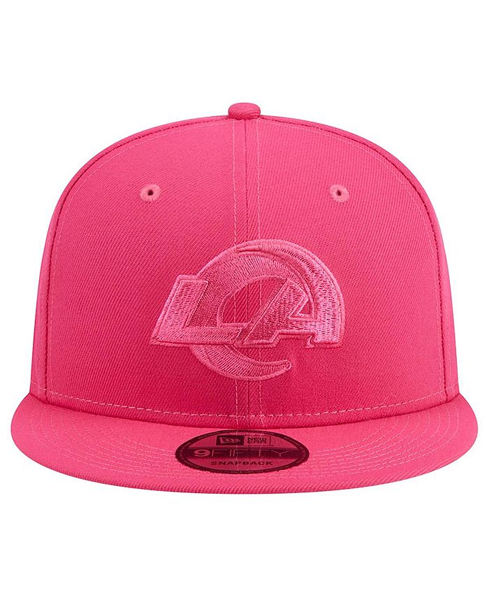 New Era Men's Pink Los Angeles Rams Color Pack 9FIFTY Snapback Hat - Macy's