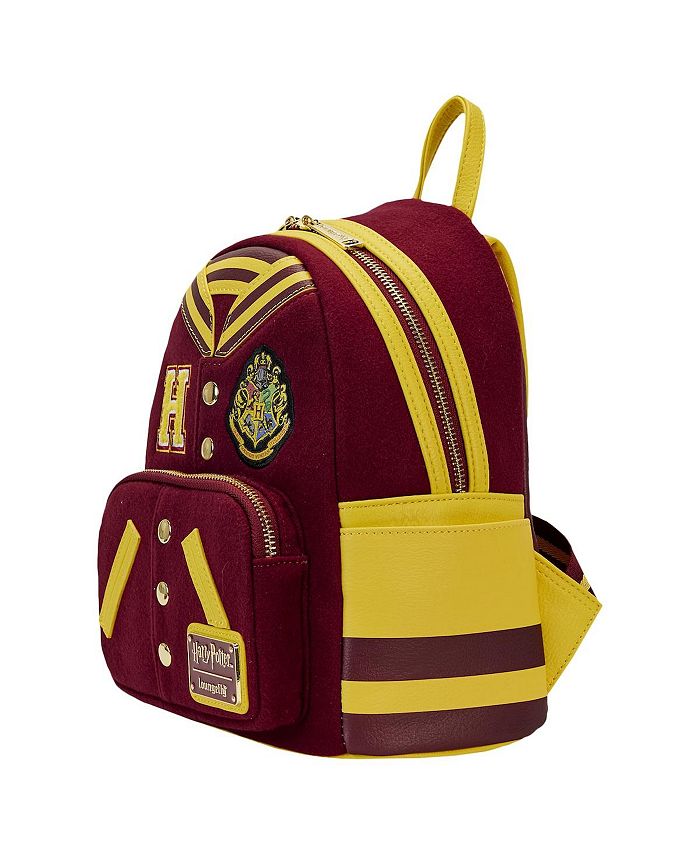 Loungefly Men's and Women's Harry Potter Hogwarts Crest Varsity Jacket ...