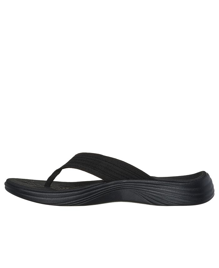 Skechers Women's Go Walk Arch Fit Radiance - Lure Thong Sandals from ...