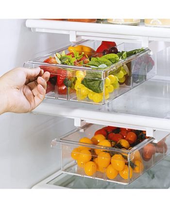 Sorbus Pull Out Fridge Drawer - Attachable Deli Drawer 2 Pack - Macy's