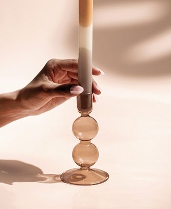 Villeroy & Boch Bubble Glass Small Candleholder - Macy's