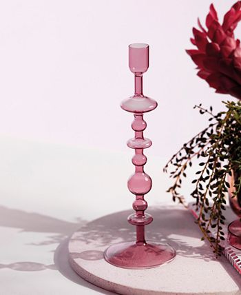 Villeroy & Boch Bubble Glass Large Candleholder - Macy's