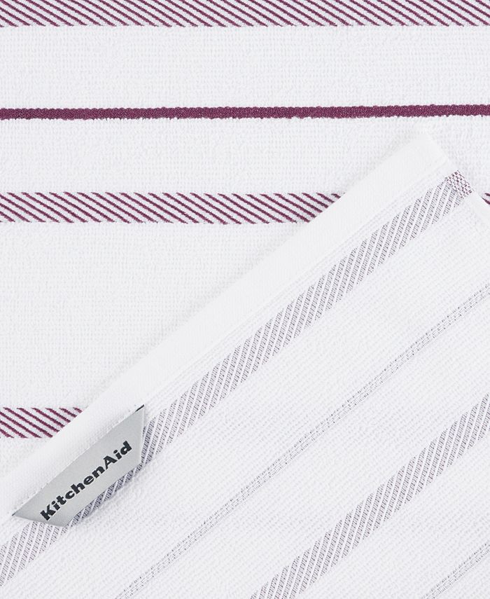 KitchenAid Albany Kitchen Towel 4-Pack Set, 16" x 26" - Macy's