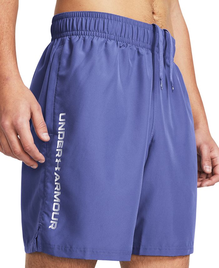 Under Armour Men's Moisture-Wicking Logo-Print 8-1/4" Tech Shorts - Macy's