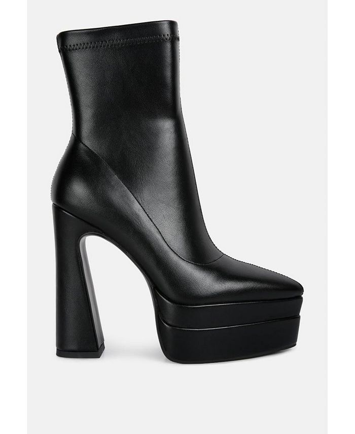 London Rag Dextra high platform ankle boots - Macy's