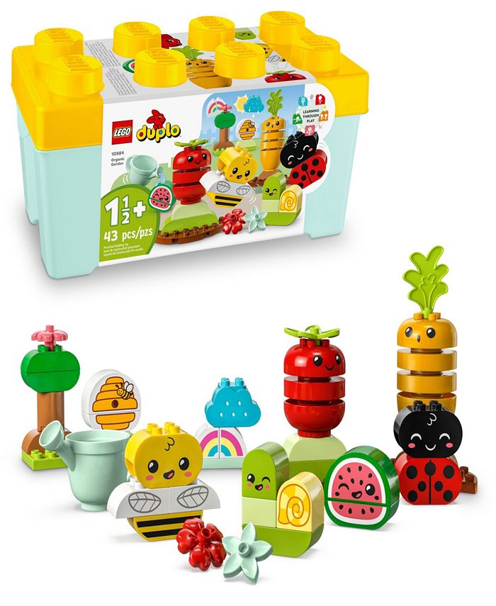 LEGO® DUPLO 10984 My First Garden Toy Building Set - Macy's
