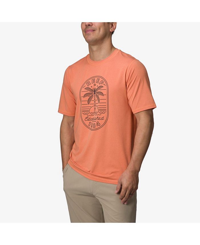 REEF Men's Paradise Short Sleeve Surf Shirt - Macy's