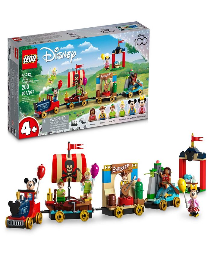 LEGO® Disney 43212 Classic Disney Celebration Train Toy Building Set ...