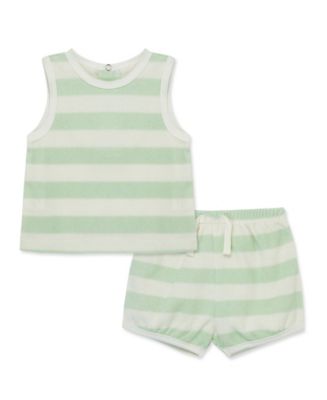 Little Me 2 Piece Terry Set - Macy's