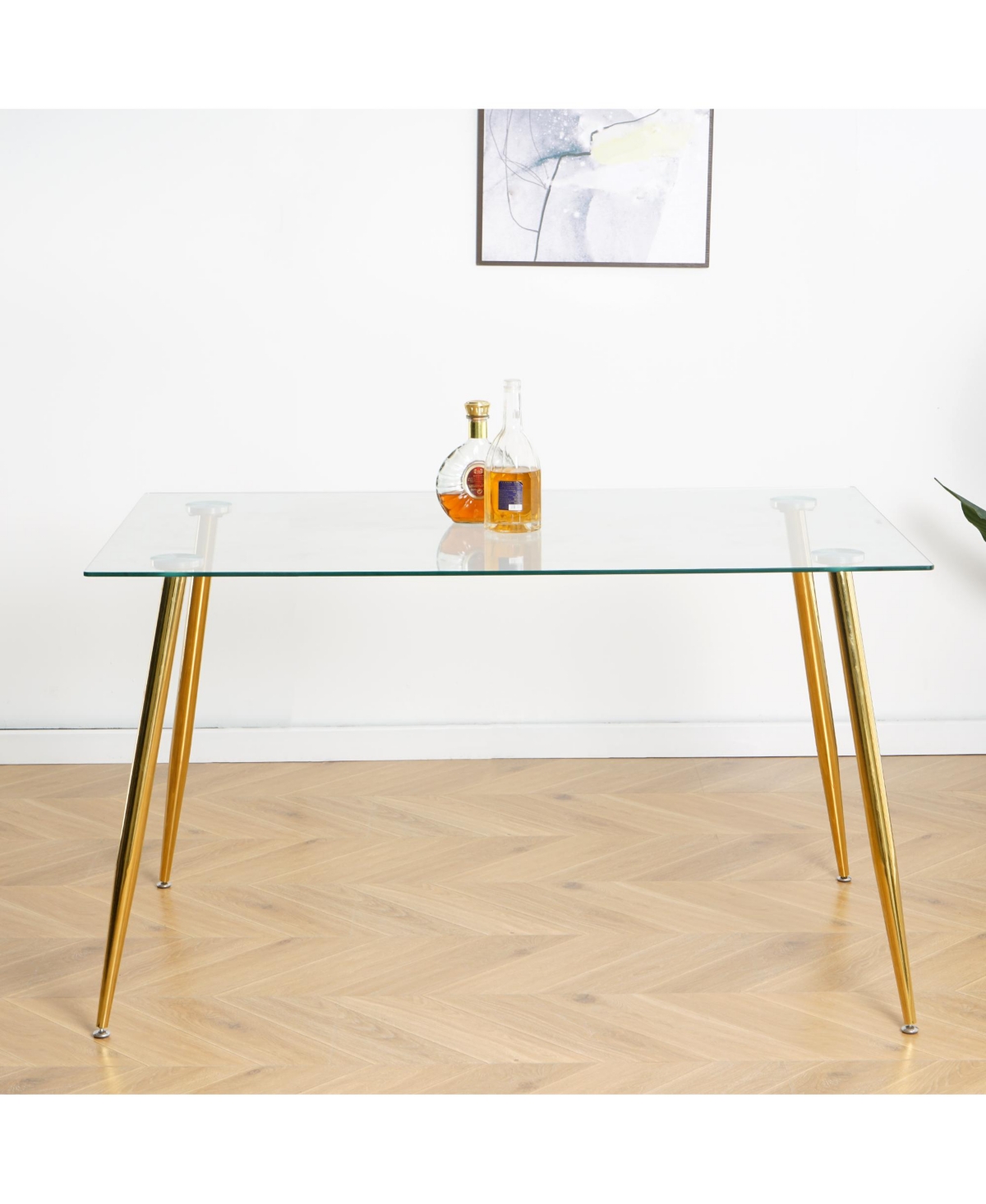 Click here for Streamdale Furniture Modern 51 Glass Dining Table... prices