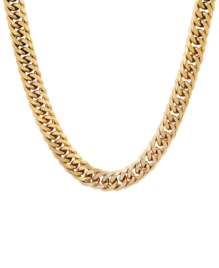 STEELTIME Men's Round Link Chain 24" Necklace - Macy's