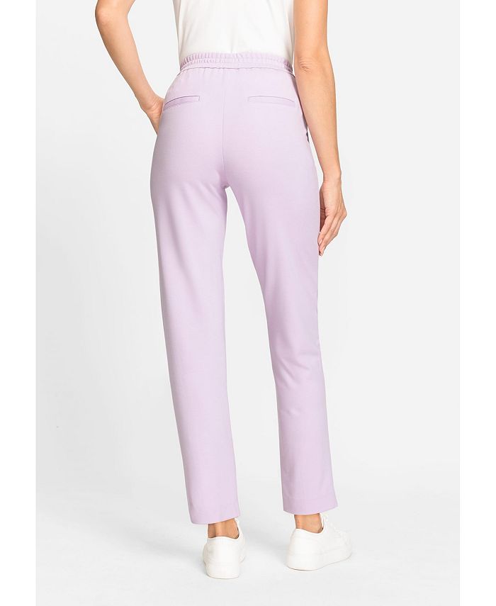 Olsen Lisa Fit Straight Leg Pull-On Pant - Macy's