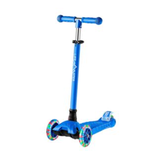 Lifemaster Mini 3-Wheel Kids Scooter with LED light-up wheels, 4-height ...