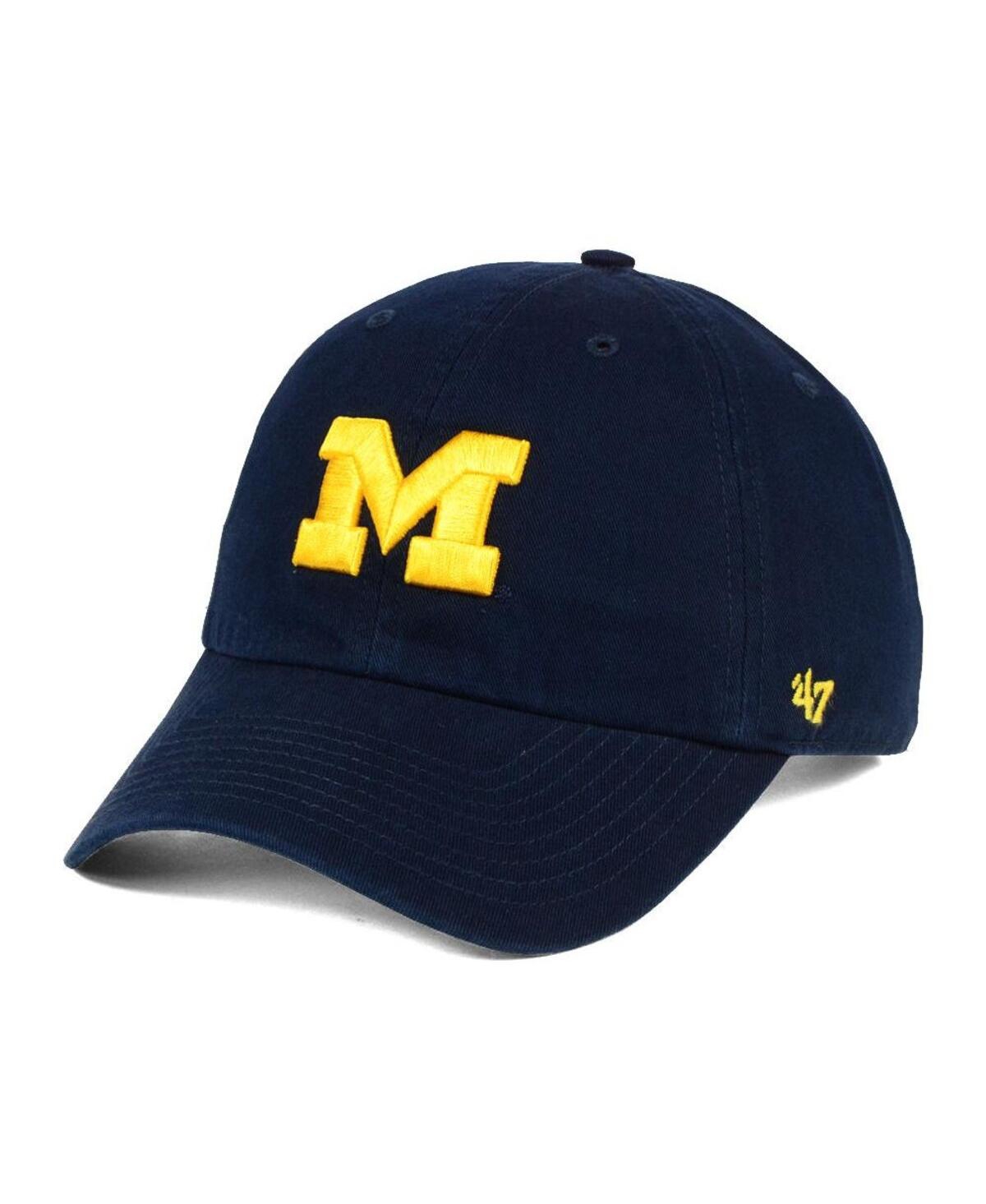 Click here for Mens 47 Brand Navy Distressed Michigan Wolverines... prices