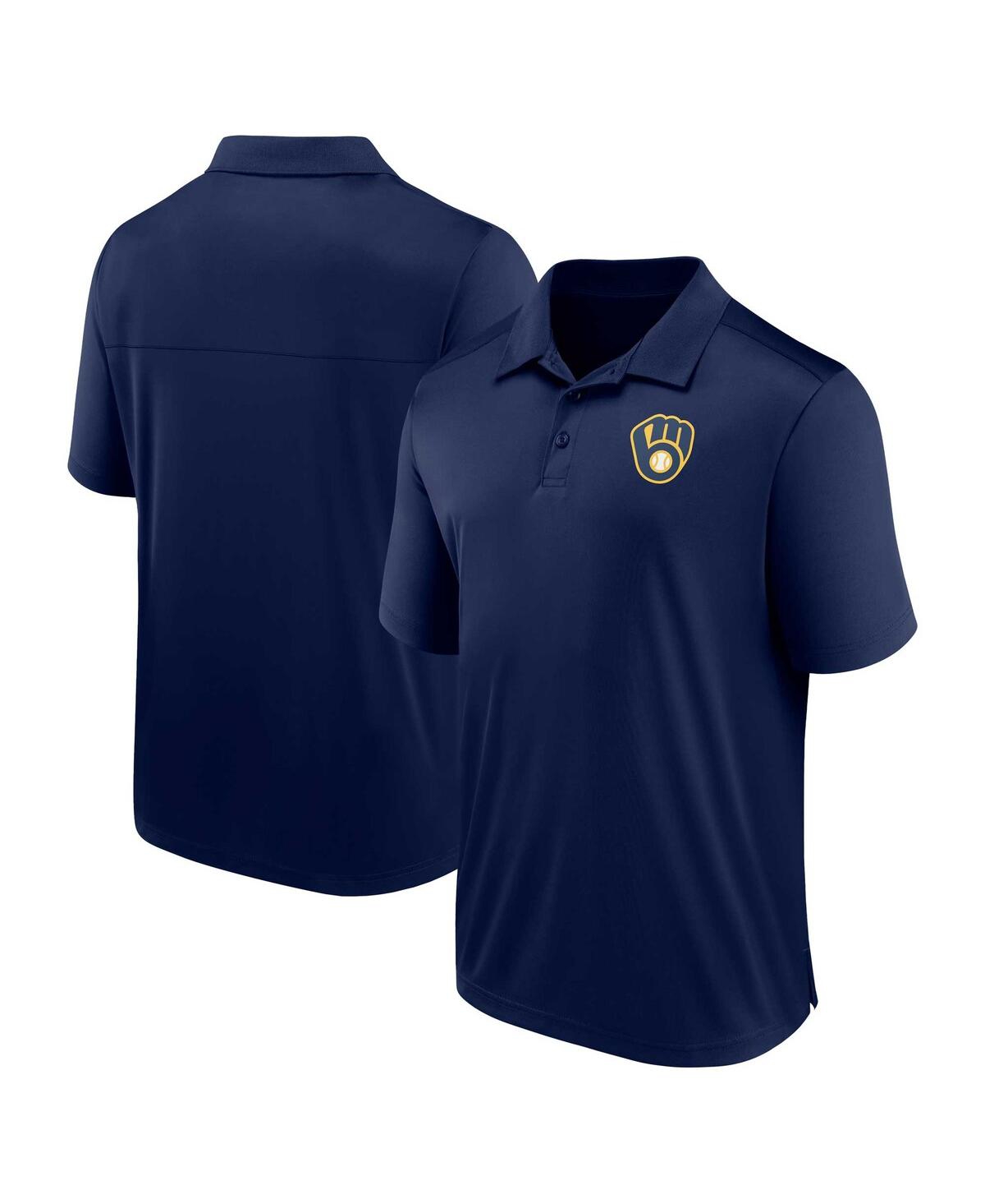Click here for Mens Fanatics Navy Milwaukee Brewers Logo Polo Shi... prices