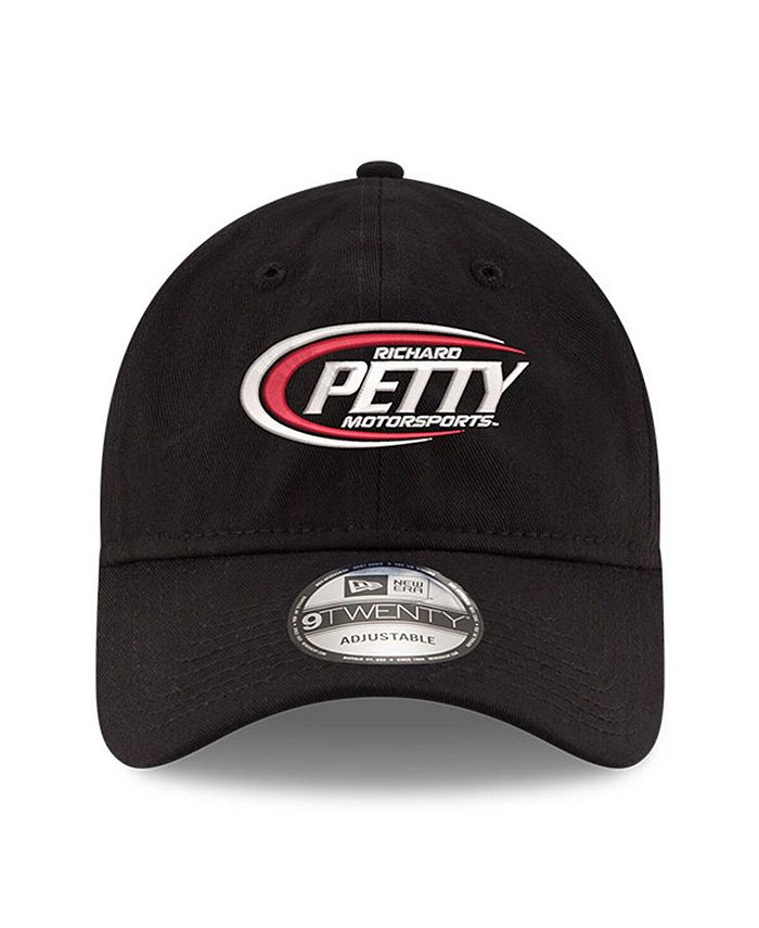 New Era Men's Black Richard Petty Motorsports Enzyme Washed 9TWENTY ...