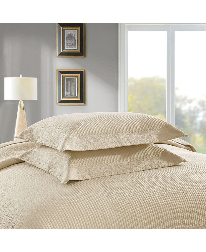 MarCielo 3 PCS 100% Cotton Oversized Bedspread Set Lightweight Quilt Set TG - Queen - Macy's