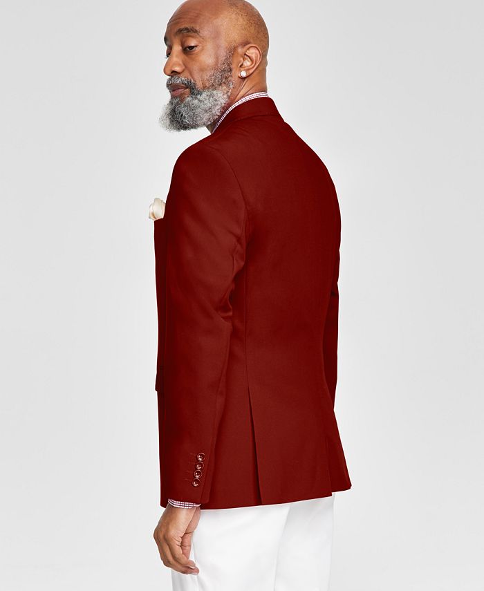 Tayion Collection Men's Classic-Fit Solid Sport Coat - Macy's