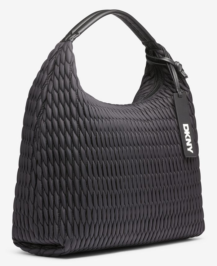 DKNY Mack Nylon Large Hobo Bag - Macy's