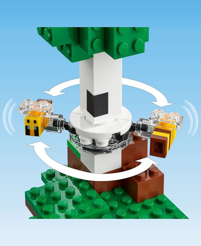 LEGO® Minecraft The Bee Cottage 21241 Toy Building Set with Honey Bear ...
