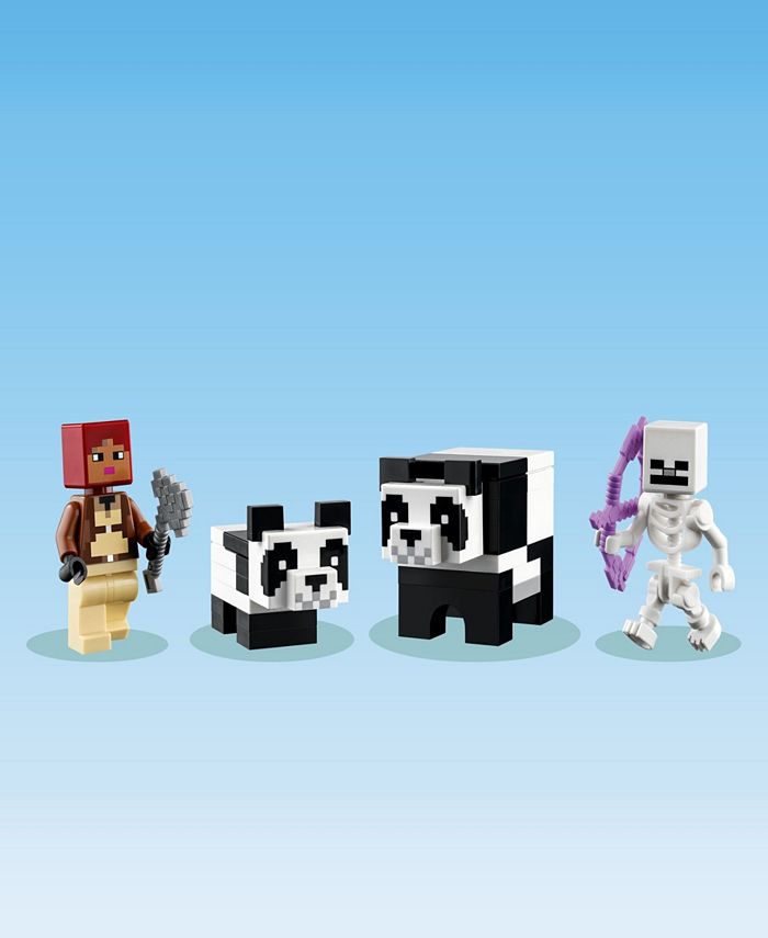 LEGO® Minecraft The Panda Haven 21245 Toy Building Set with Jungle ...