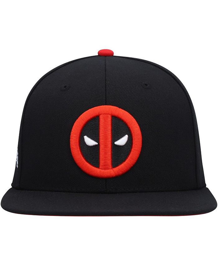 Marvel Men's Black Deadpool Snapback Hat - Macy's