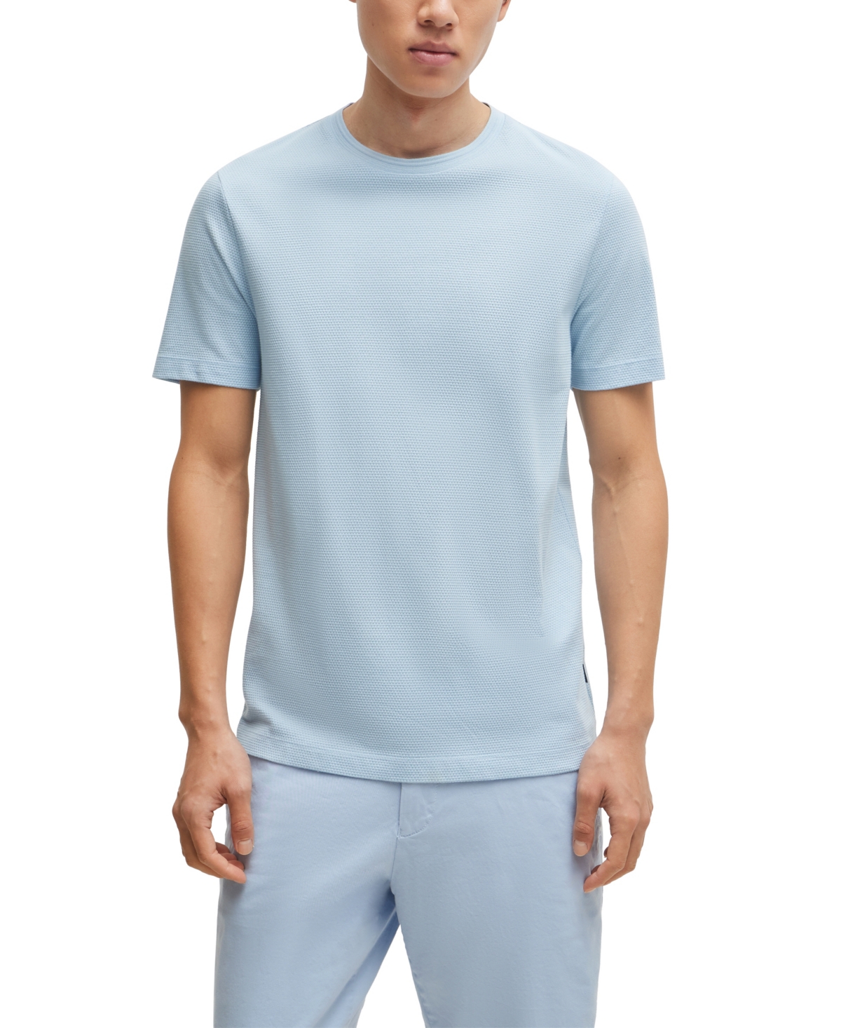 Click here for Boss by Hugo Boss Mens Bubble-Jacquard Structure T... prices