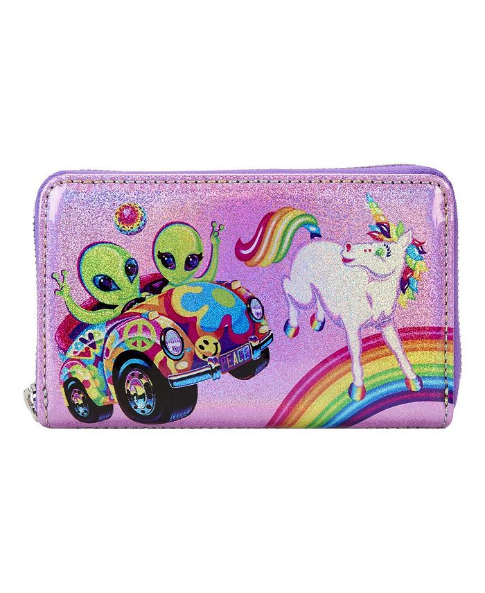 Loungefly Women's Lisa Frank Zip-Around Wallet - Macy's
