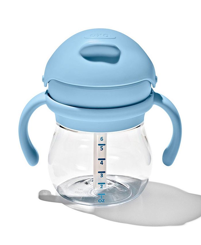 OXO Tot Transitions 6 Oz Straw Cup with Removable Handles - Macy's