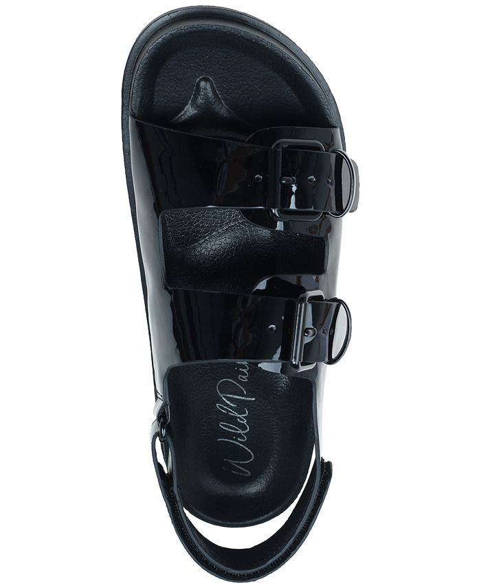 Wild Pair Mystick Buckled Flat Slingback Sandals, Created for Macy's ...