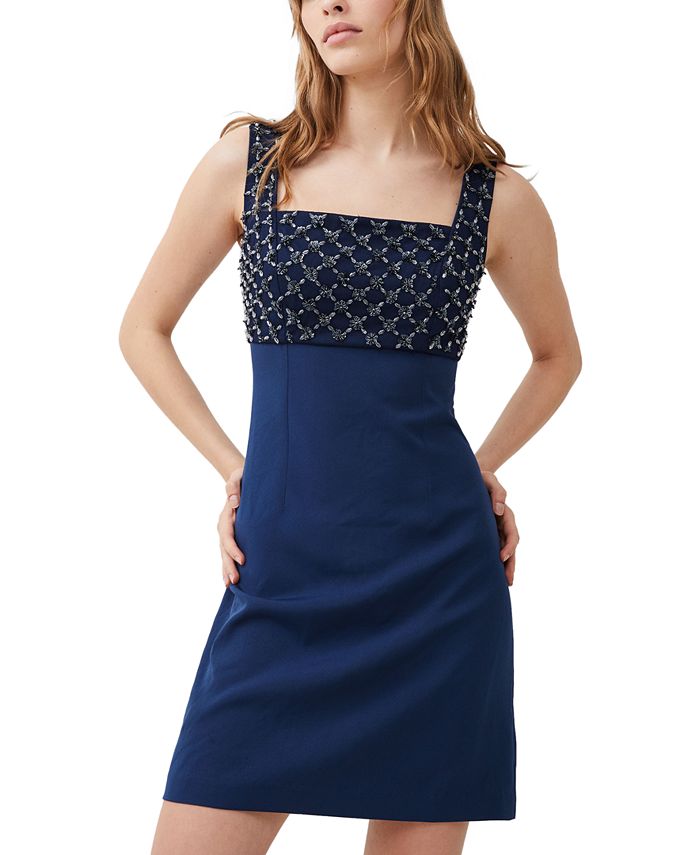 French Connection Women's Darcy A-Line Dress - Macy's