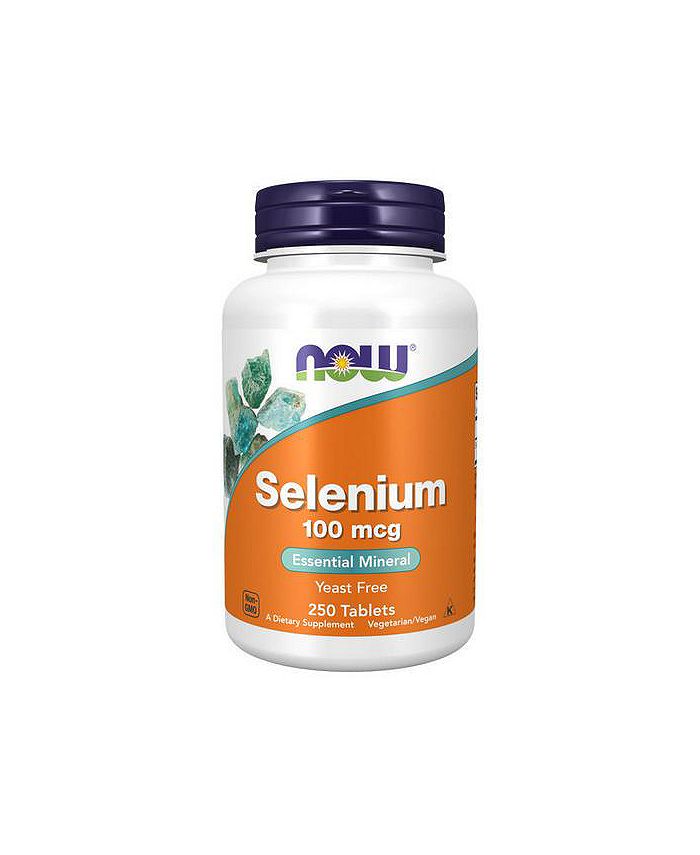 NOW Foods Selenium, 100 mcg, 250 Tabs - Macy's