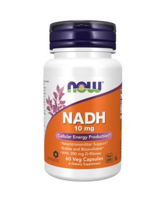 Now Foods NADH with Ribose, 10 mg, 60 Vcaps - Macy's