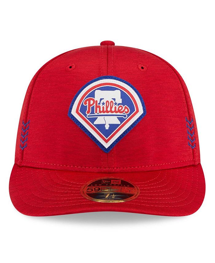 New Era Men's Red Philadelphia Phillies 2024 Clubhouse Low Profile ...