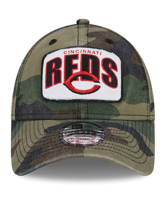 New Era Men's Camo Cincinnati Reds Gameday 9FORTY Adjustable Hat - Macy's