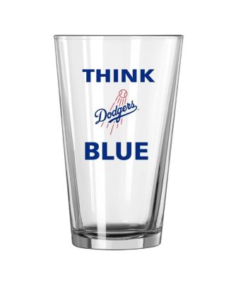 Los Angeles Dodgers 16 Oz Team Slogan Pint Glass - Macy's
