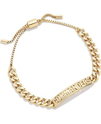 Women's Baublebar Gold-Tone Washington Commanders Chain Bracelet - Macy's