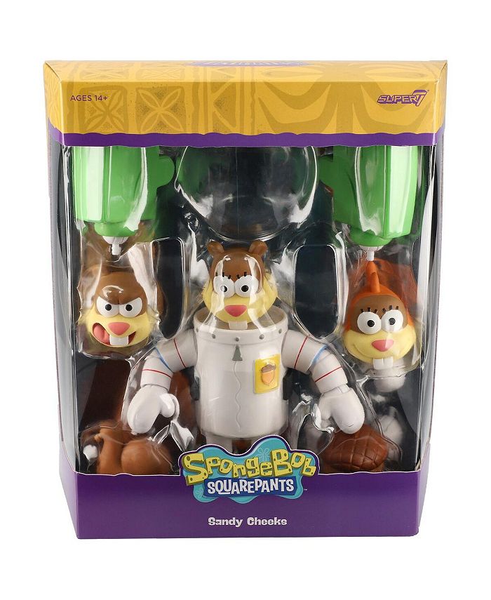 Super 7 SpongeBob SquarePants Sandy Cheeks ULTIMATES Figure - Wave 1 ...