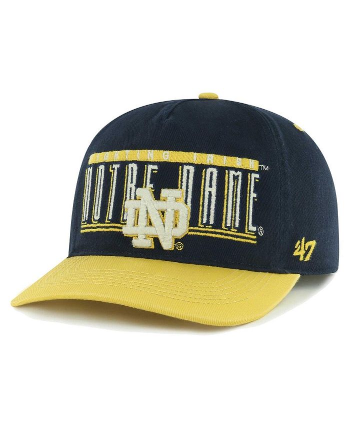 '47 Brand Men's Navy Notre Dame Fighting Irish Double Header Hitch Adjustable Hat - Macy's