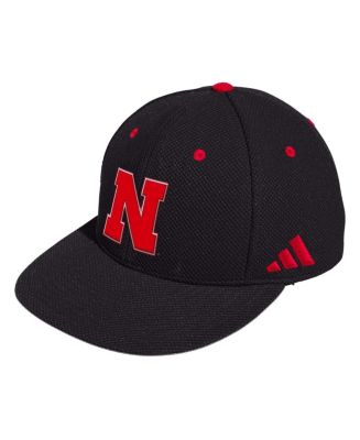 Men's adidas Black Nebraska Huskers On-Field Baseball Fitted Hat - Macy's