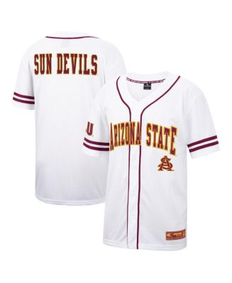 Men's Colosseum White Arizona State Sun Devils Free Spirited Mesh ...